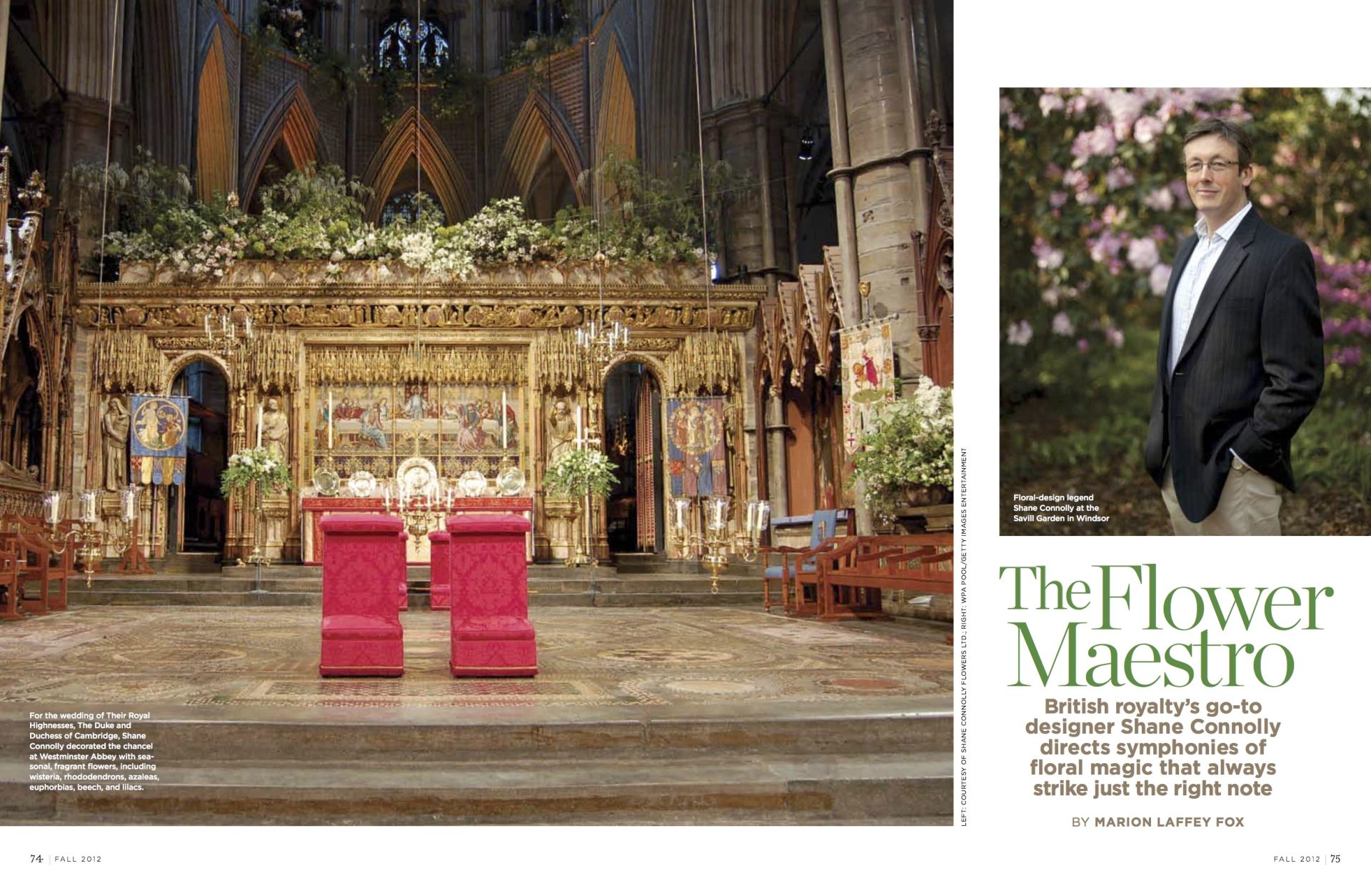 The flower maestro - Shane Connolly