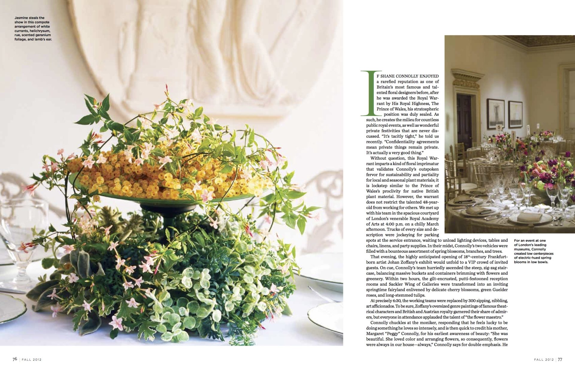 The flower maestro - Shane Connolly